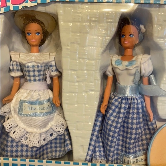 Barbie | Toys | Little Debbie Barbie Doll 997 With Mini Doll Collection ...